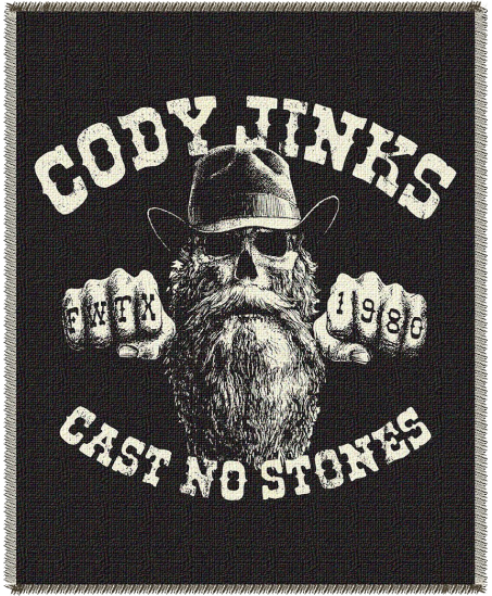CNS Woven Throw Blanket – Cody Jinks